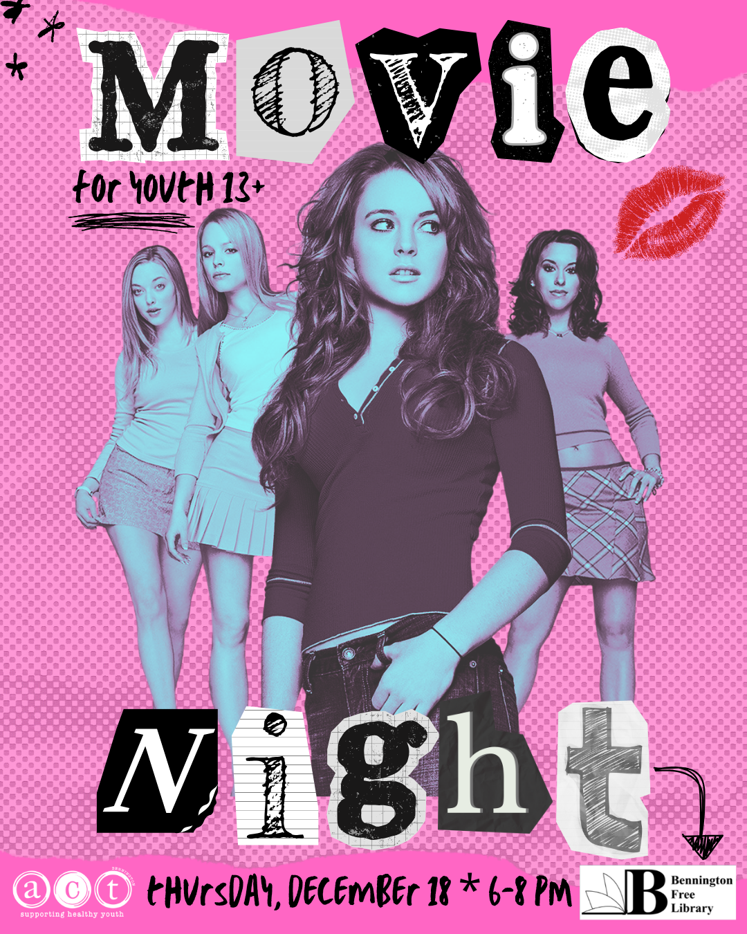 Youth Movie Night – Dec. 18th – ACT Bennington